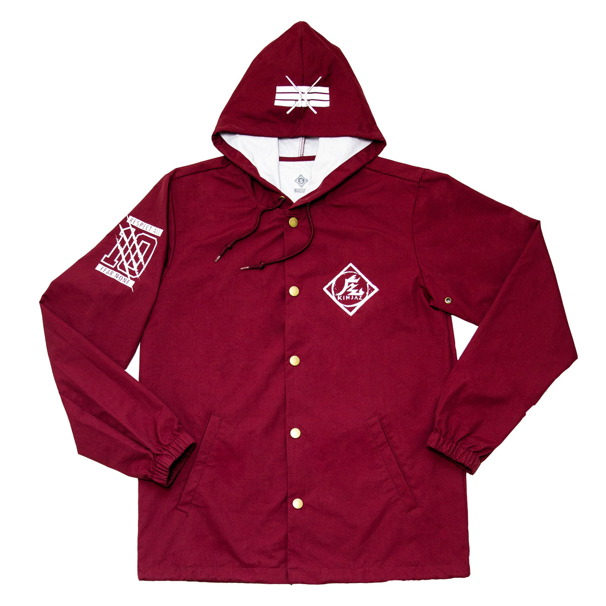 KIN KOACHES JACKET (MAROON) – Kinjaz Store US